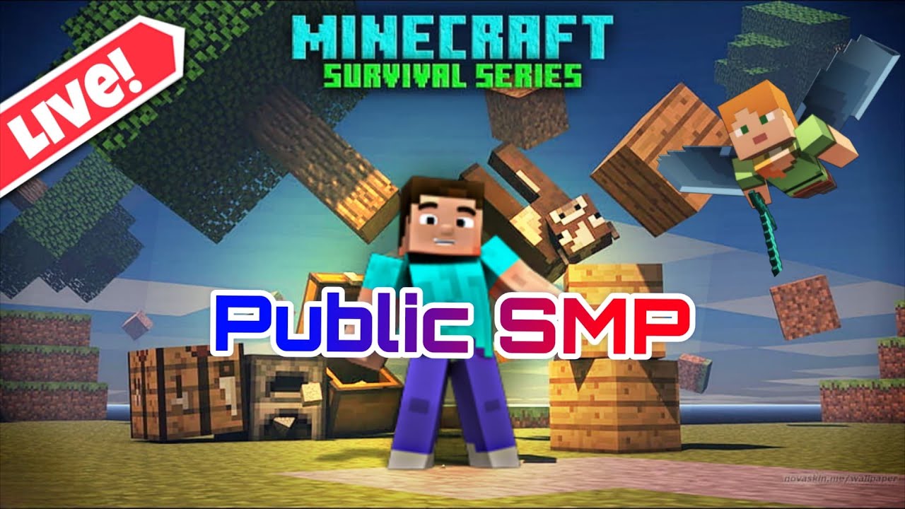 PVP SMP in Mincraft | 🔴 PUBLIC SMP &PRIVATE SMP 24/7 JAVA + BEDROCK ...