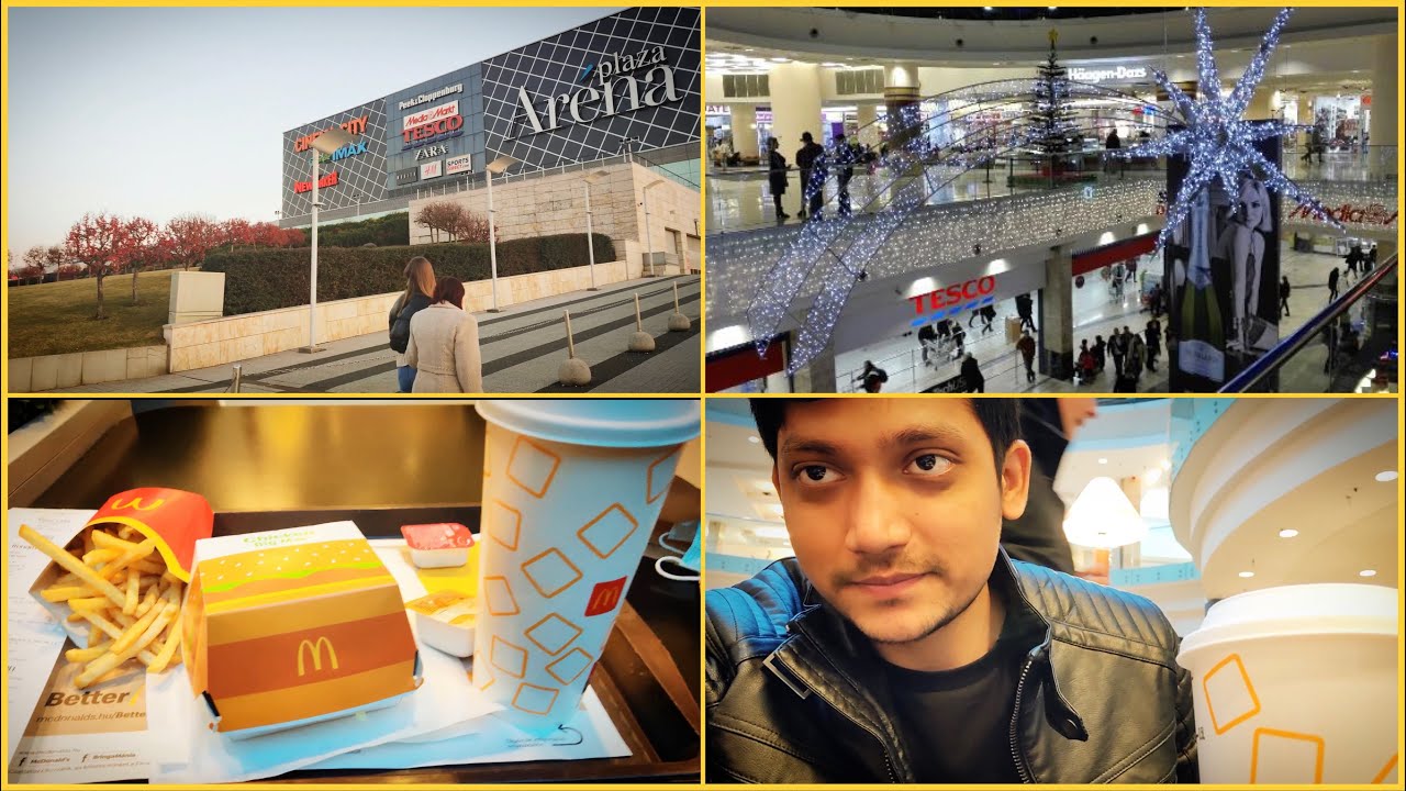 Largest Shopping Mall In Hungary | Arena Mall Budapest | All about ...