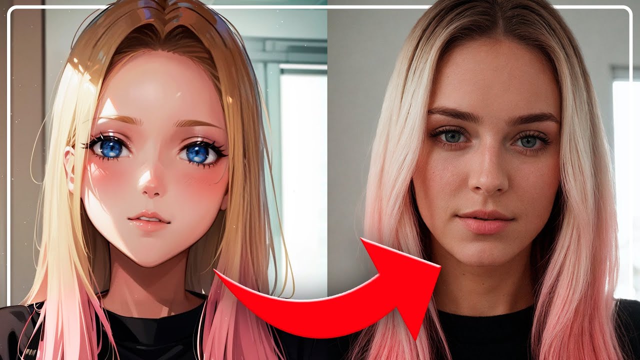 Descubre cómo la IA puede crear PERSONAS REALES a partir de personajes ...