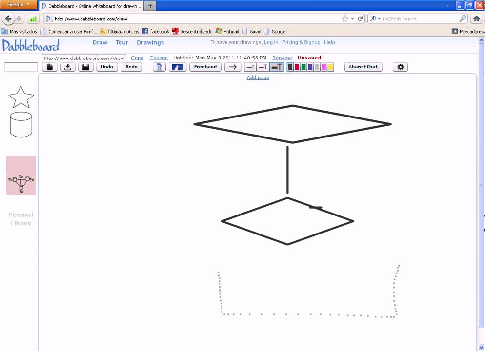 Dabbleboard -- pizarra digital - YouTube