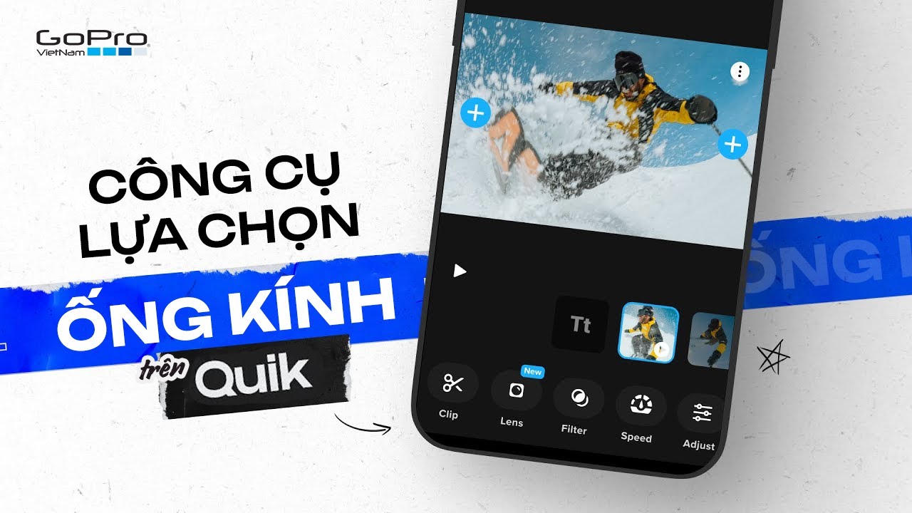 Cách cài đặt các chế độ Lens trên GoPro Quik - HyperView, SuperView ...