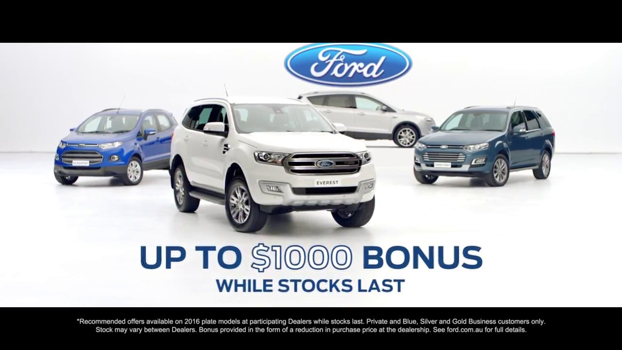 Ford’s 2016 Plate Runout @ Binks Ford - YouTube