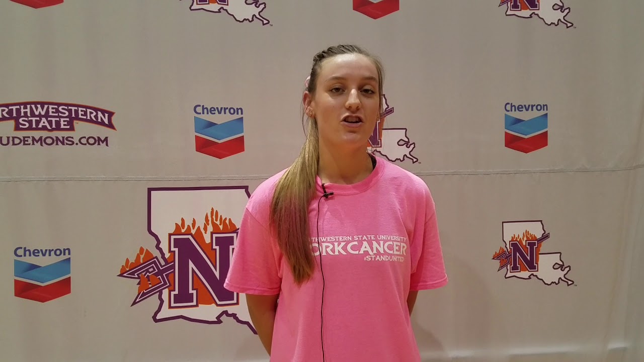 Outside hitter Reagan Rogers discusses the team's conference home ...