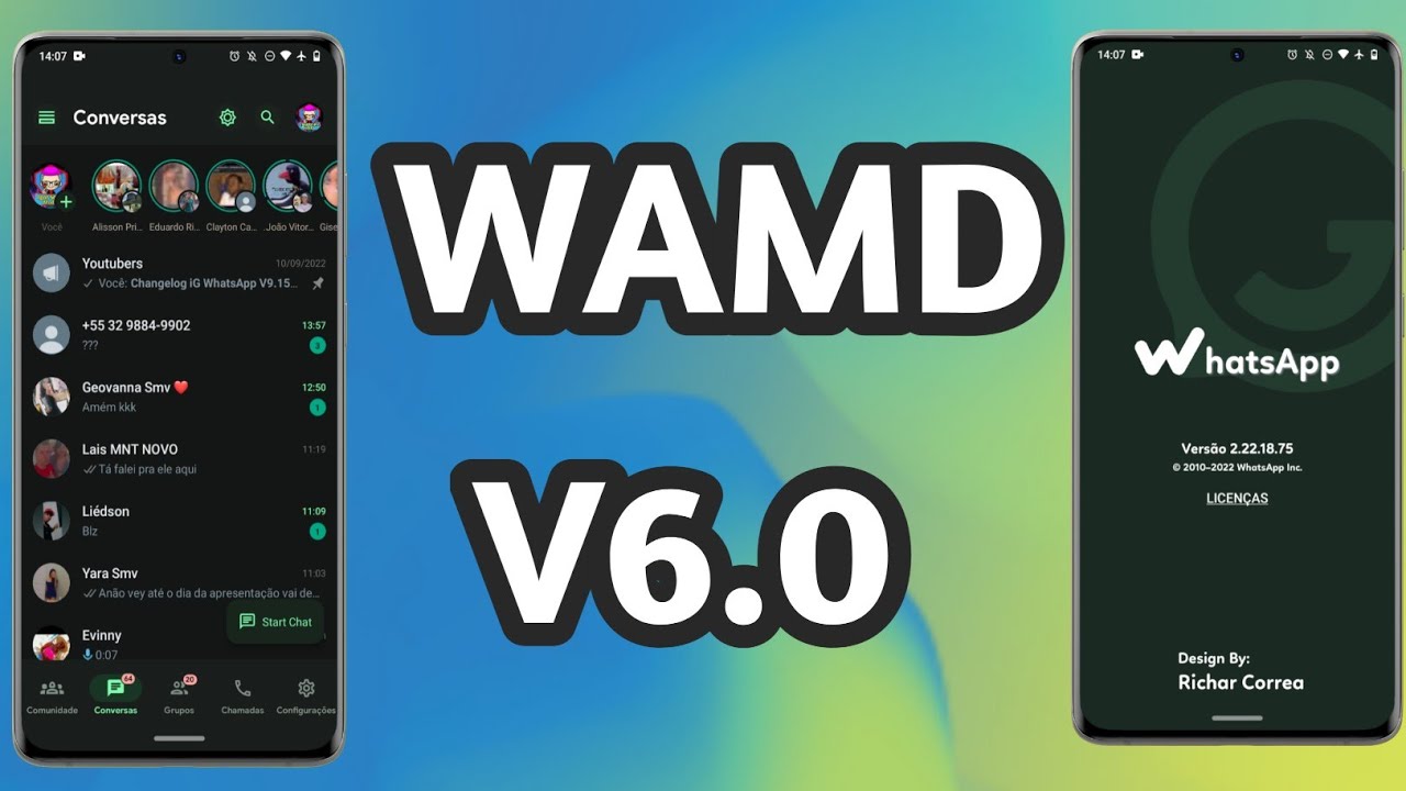 WhatsApp Wamd V6.0 - YouTube