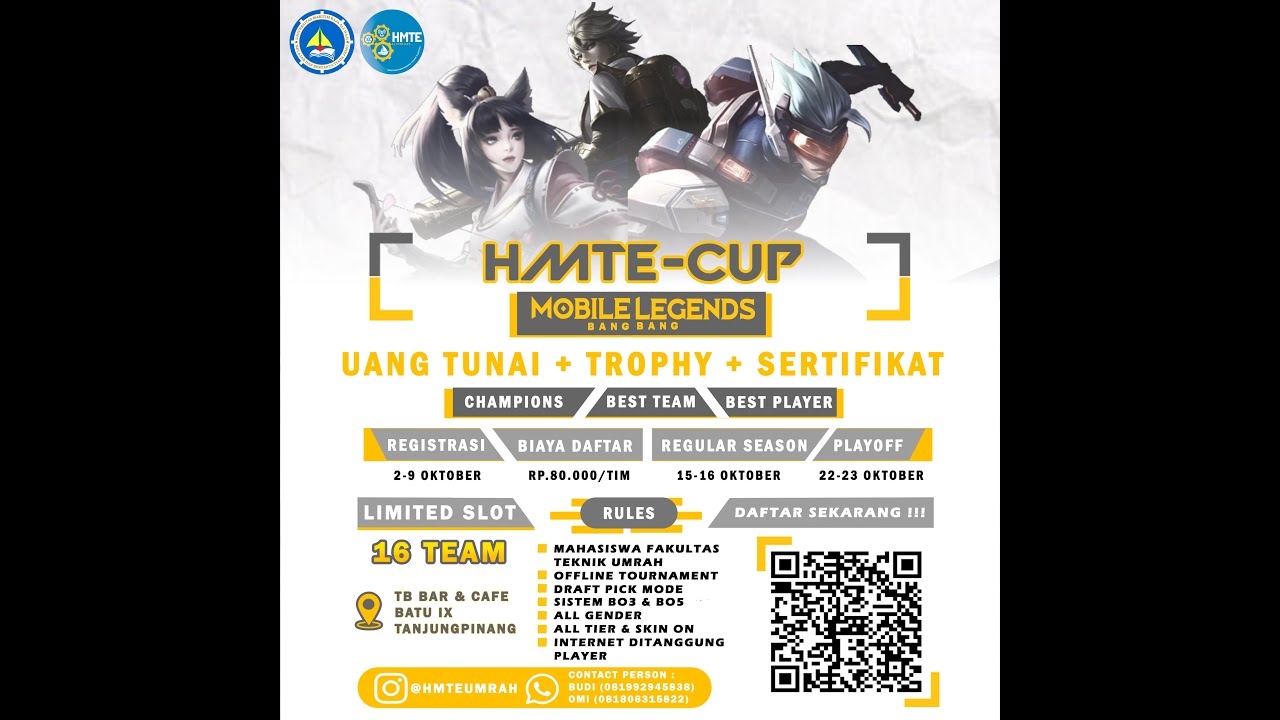HMTE-CUP : Tournament Mobile Legends Bang Bang | Playoff Day 2 | (FINAL ...