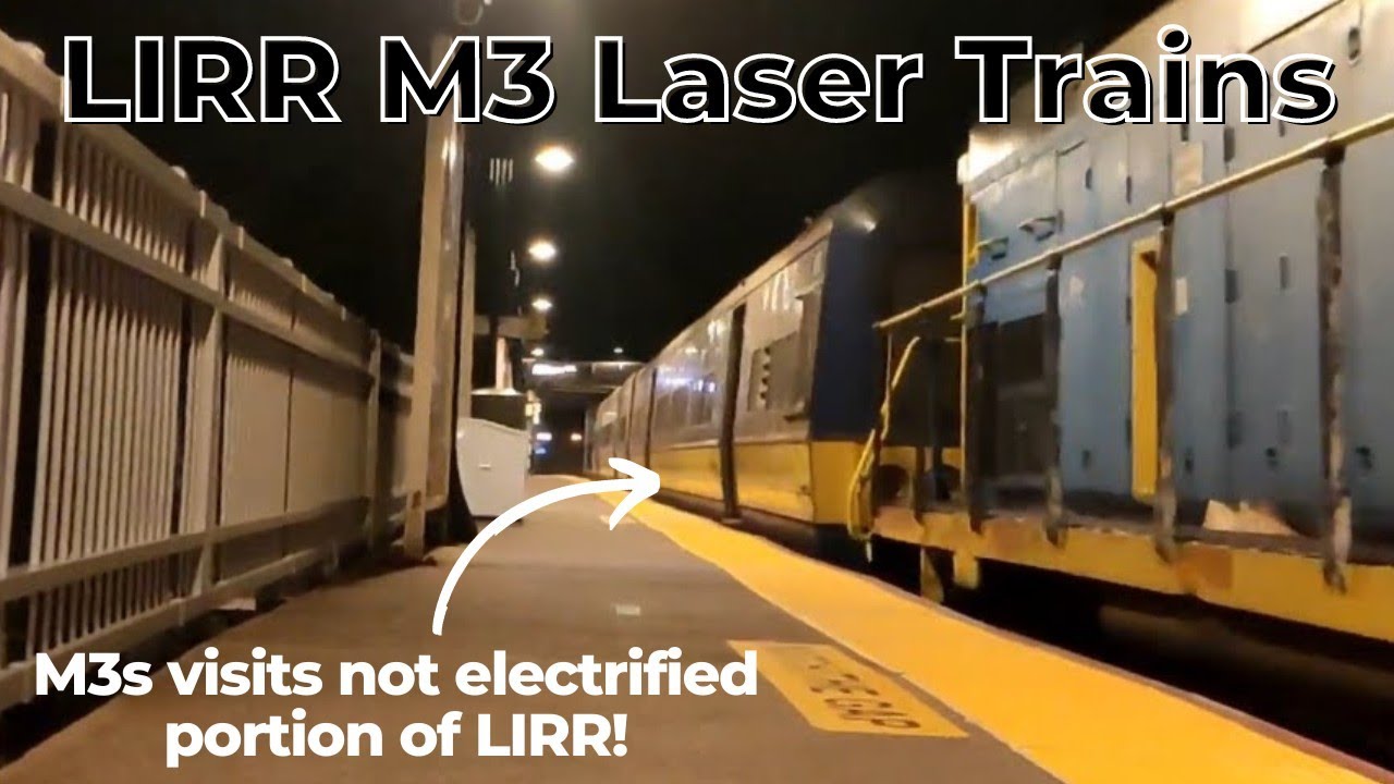 LIRR M3 Laser Trains(Work Train) Actions(2022)|Long Island Railroad ...