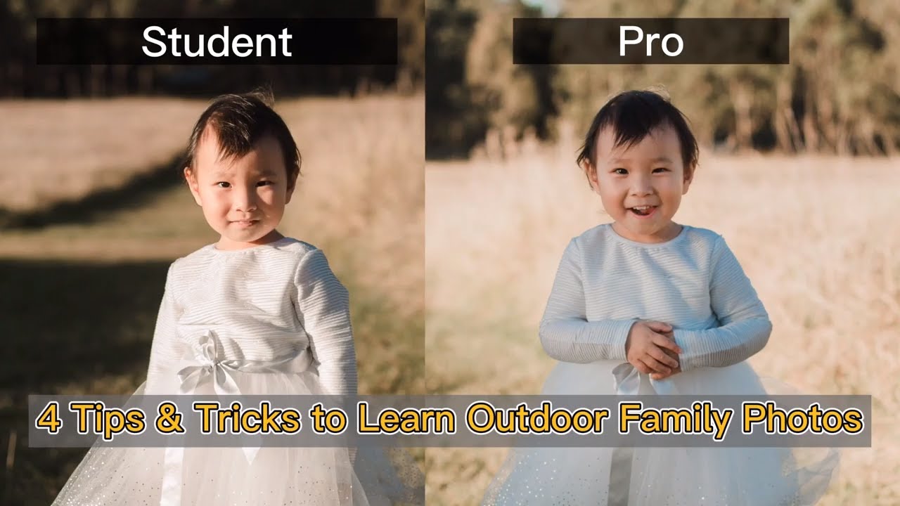 How I shoot Family Outdoor Portraits with Natural Light |PHOTOGRAPHY ...