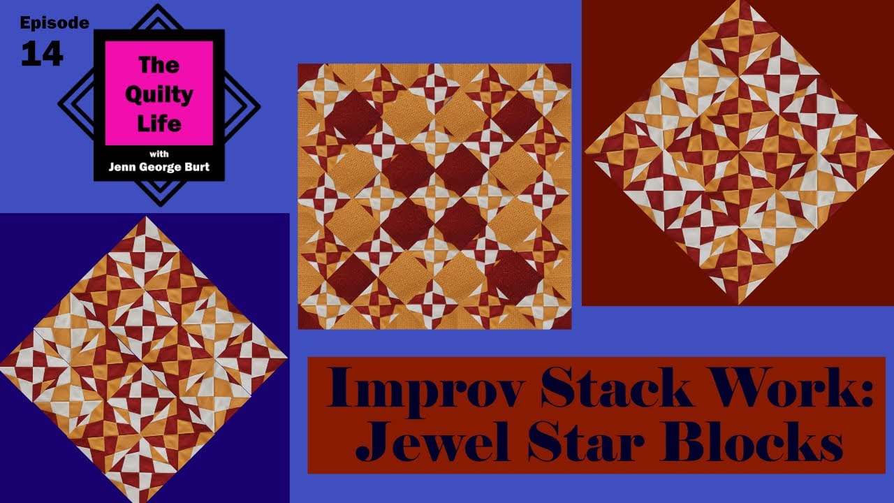Learn to IMPROV another classic quilt block. Easy and fun! Get a Modern ...