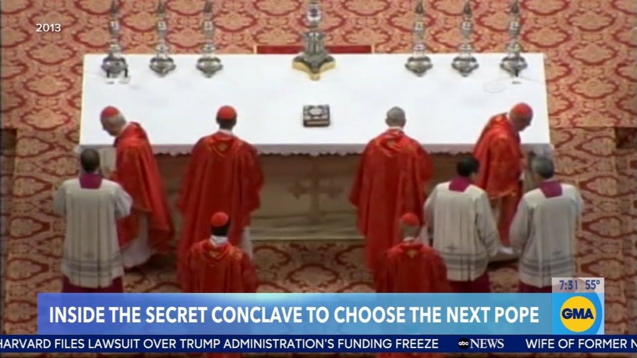 Inside the secret conclave to choose the next pope - YouTube