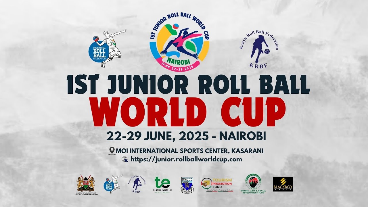 1st JUNIOR Roll Ball World Cup 2025 - 1st Match KENYA VS DEMOCRATIC ...