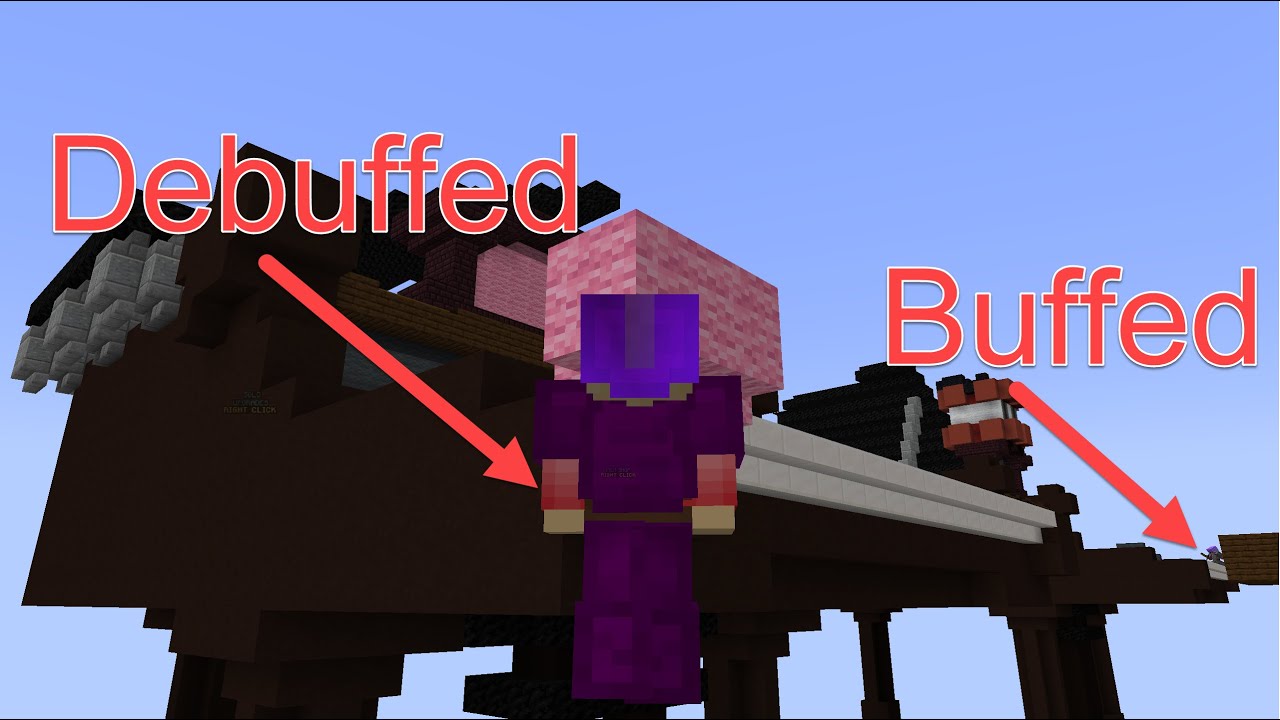 Bedwars, but I get debuffed. - YouTube