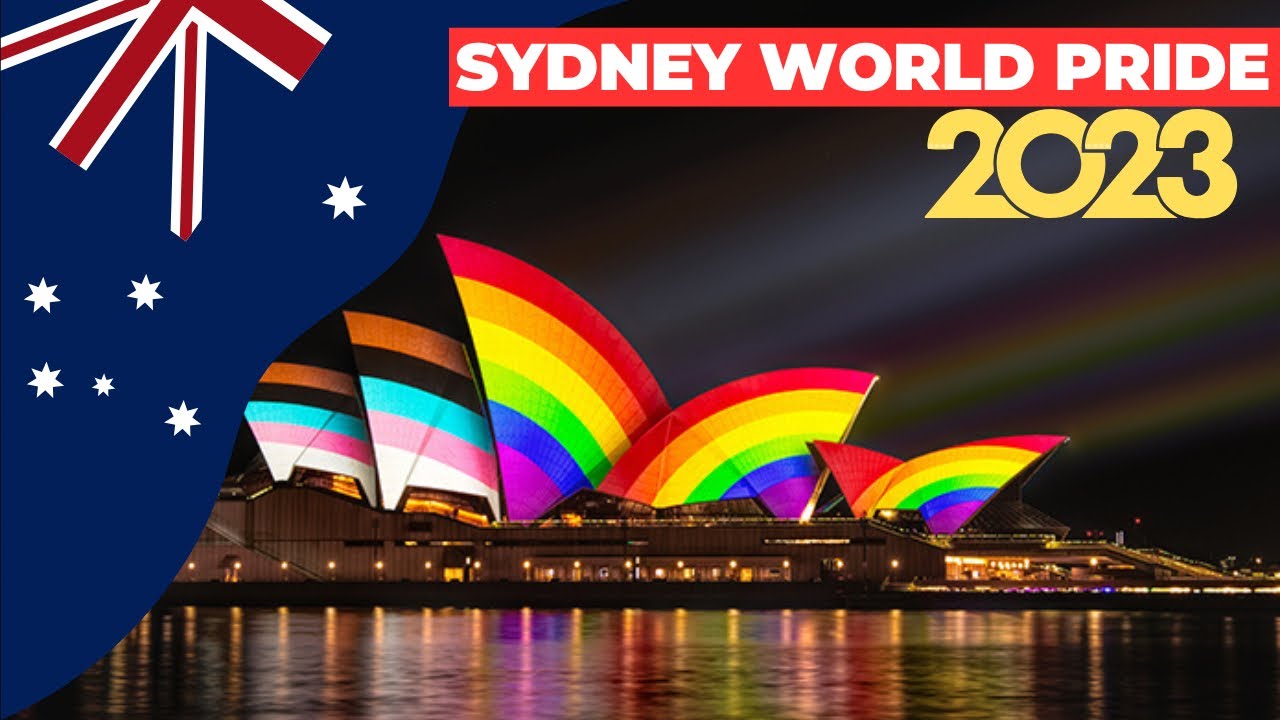 🇦🇺 Sydney Opera House lights up in rainbow colors to mark Sydney ...