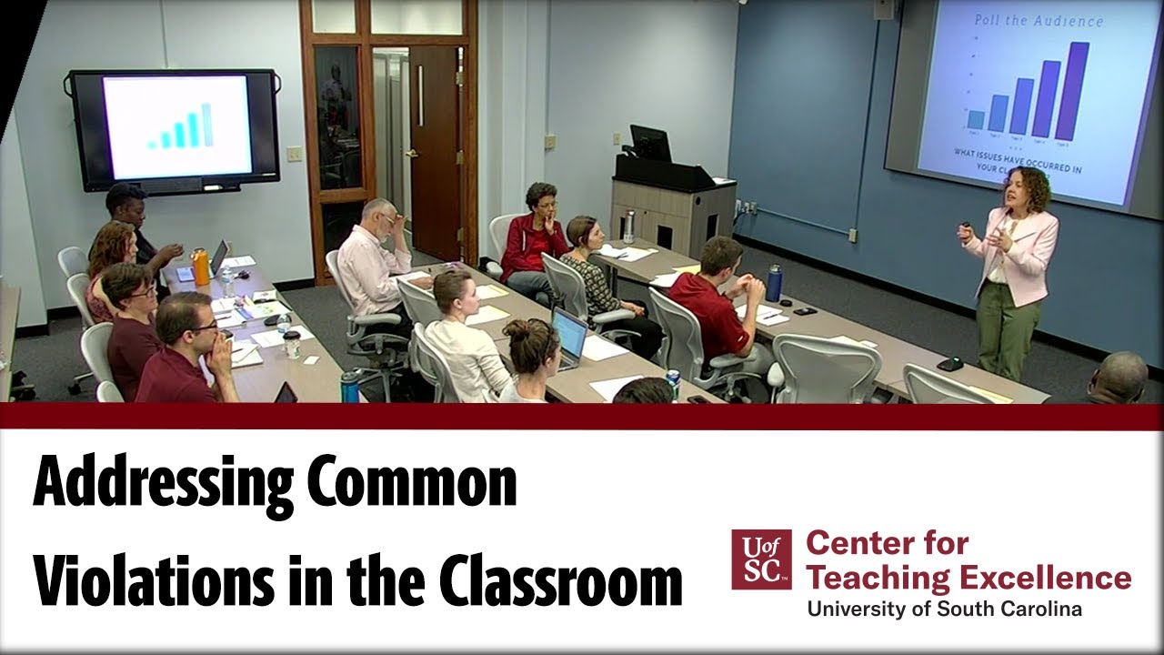Addressing Common Violations in the Classroom - YouTube