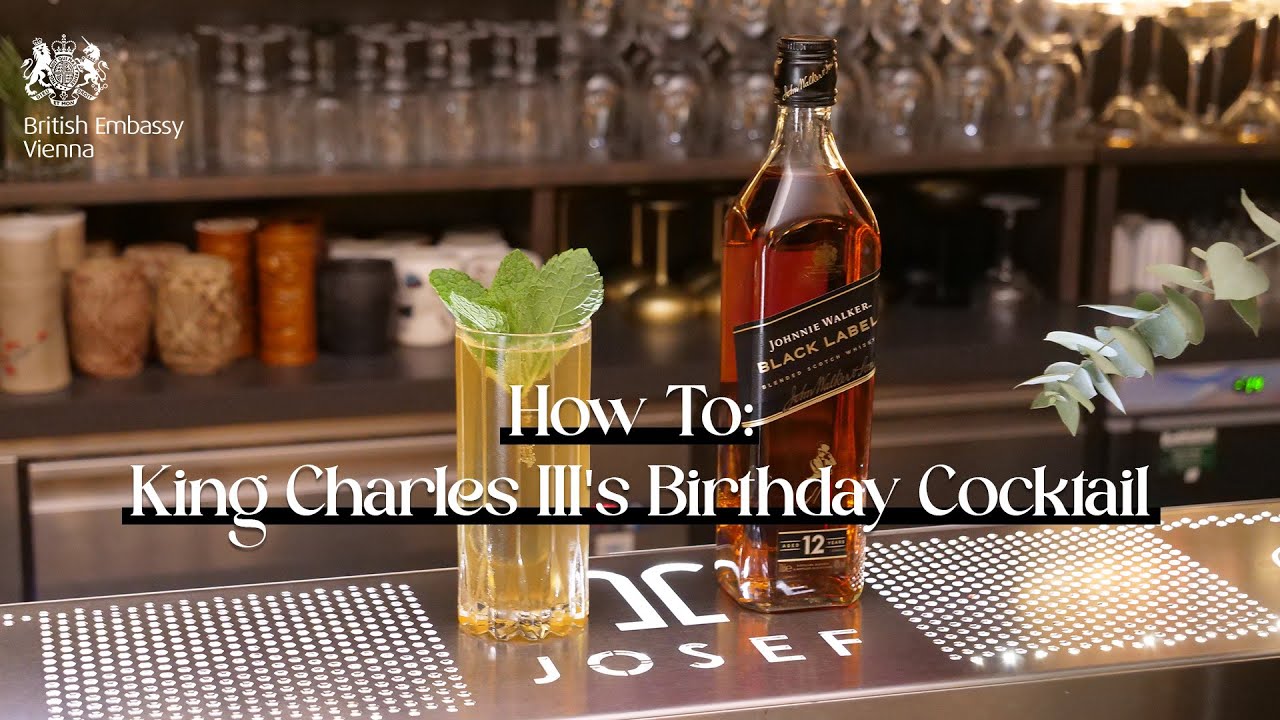 How To Make King Charles' Birthday Cocktail with Josef Cocktail Bar ...