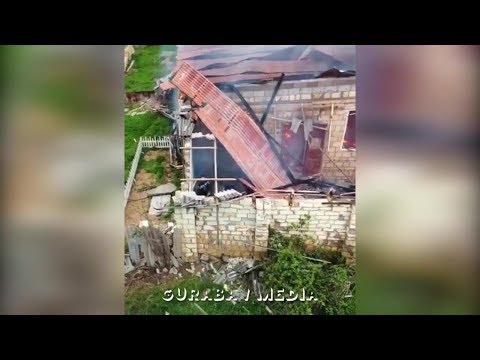 Dərbənddə terrorçunun öldürülmə anı: TANK və BOMBALARLA