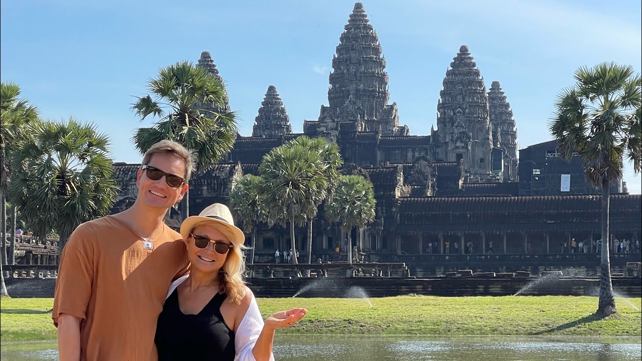 Travelling to Angkor Wat with Kit and Steinar, Seim Reap, Cambodia - YouTube