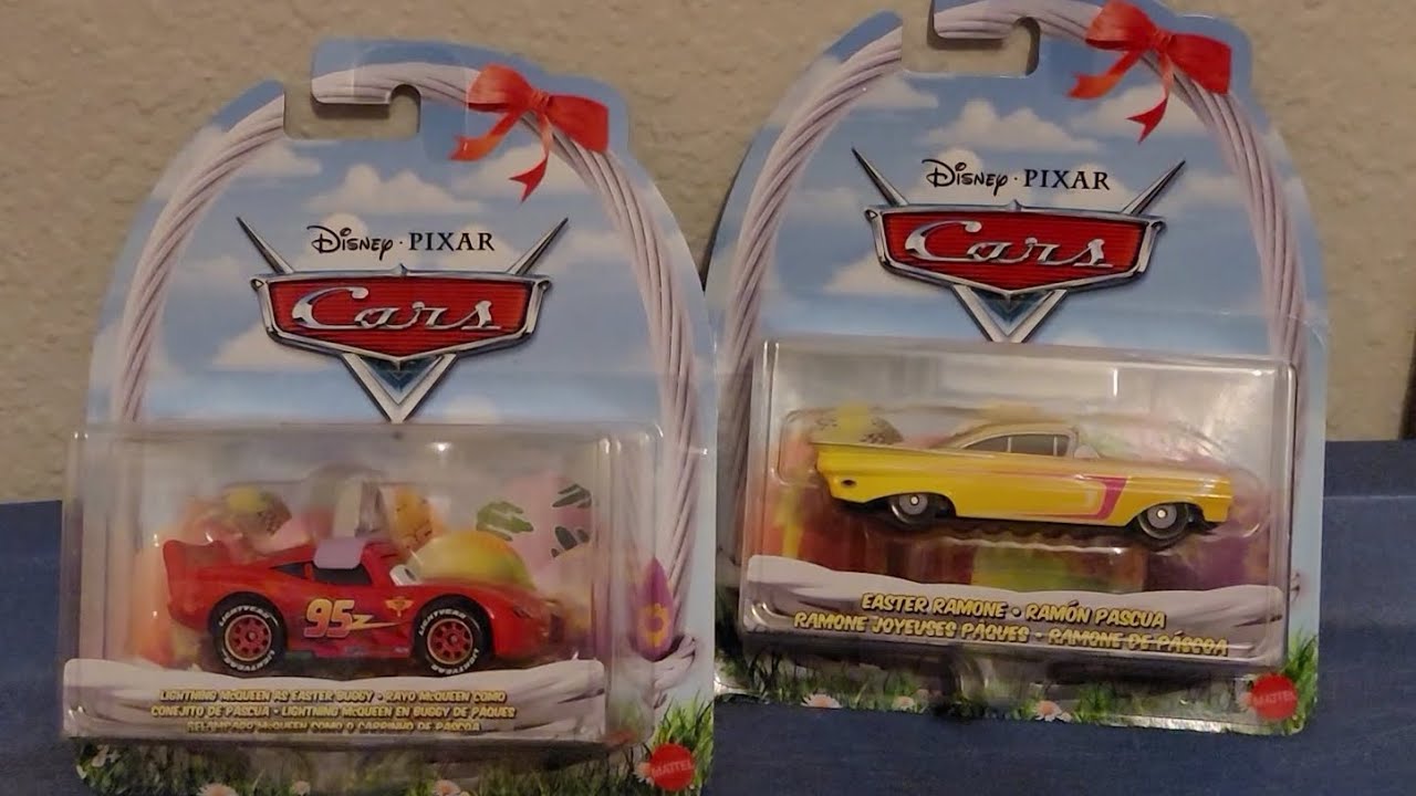 Disney Pixar Cars Mattel die-casts - Lightning McQueen as Easter Buggy ...