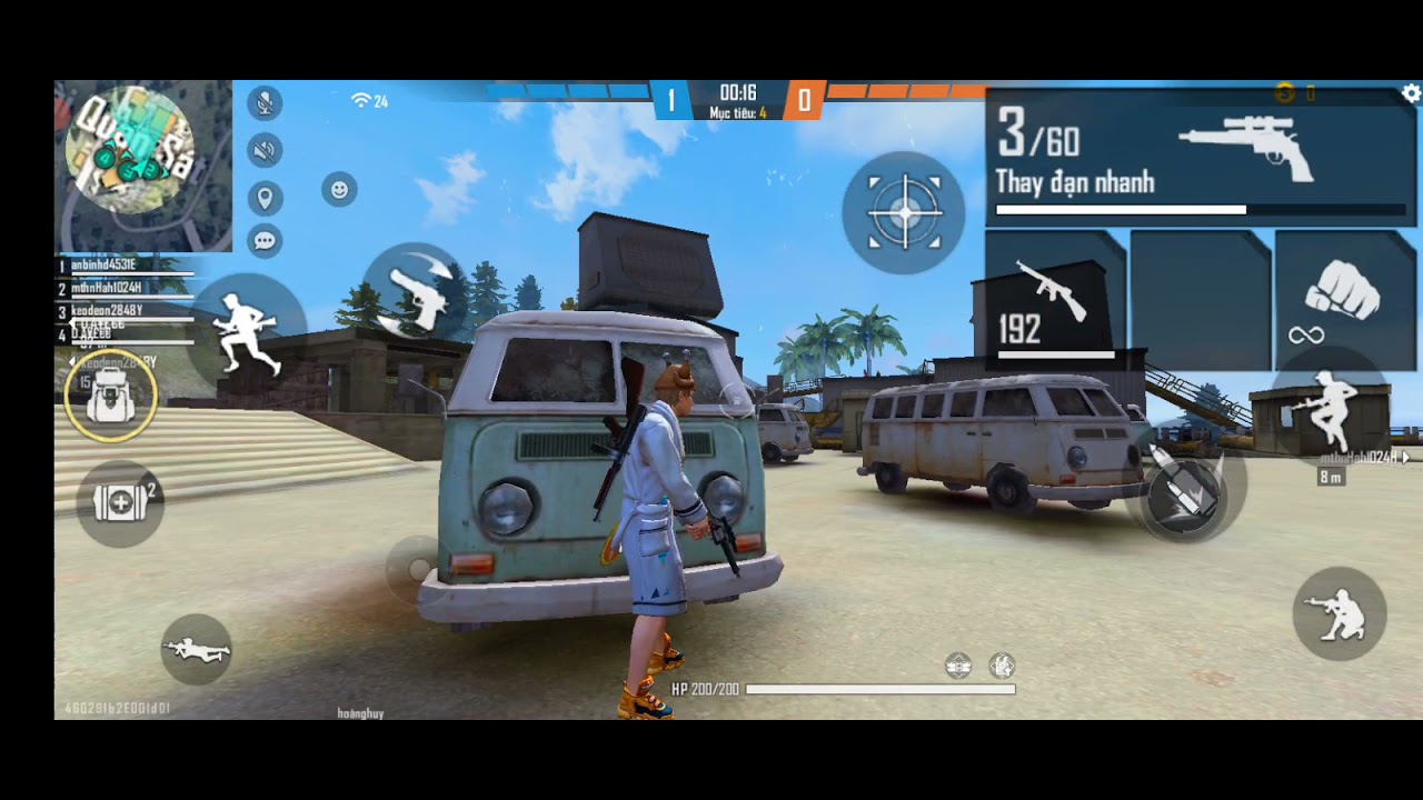(free fire)choi tử chiền cho vui - YouTube