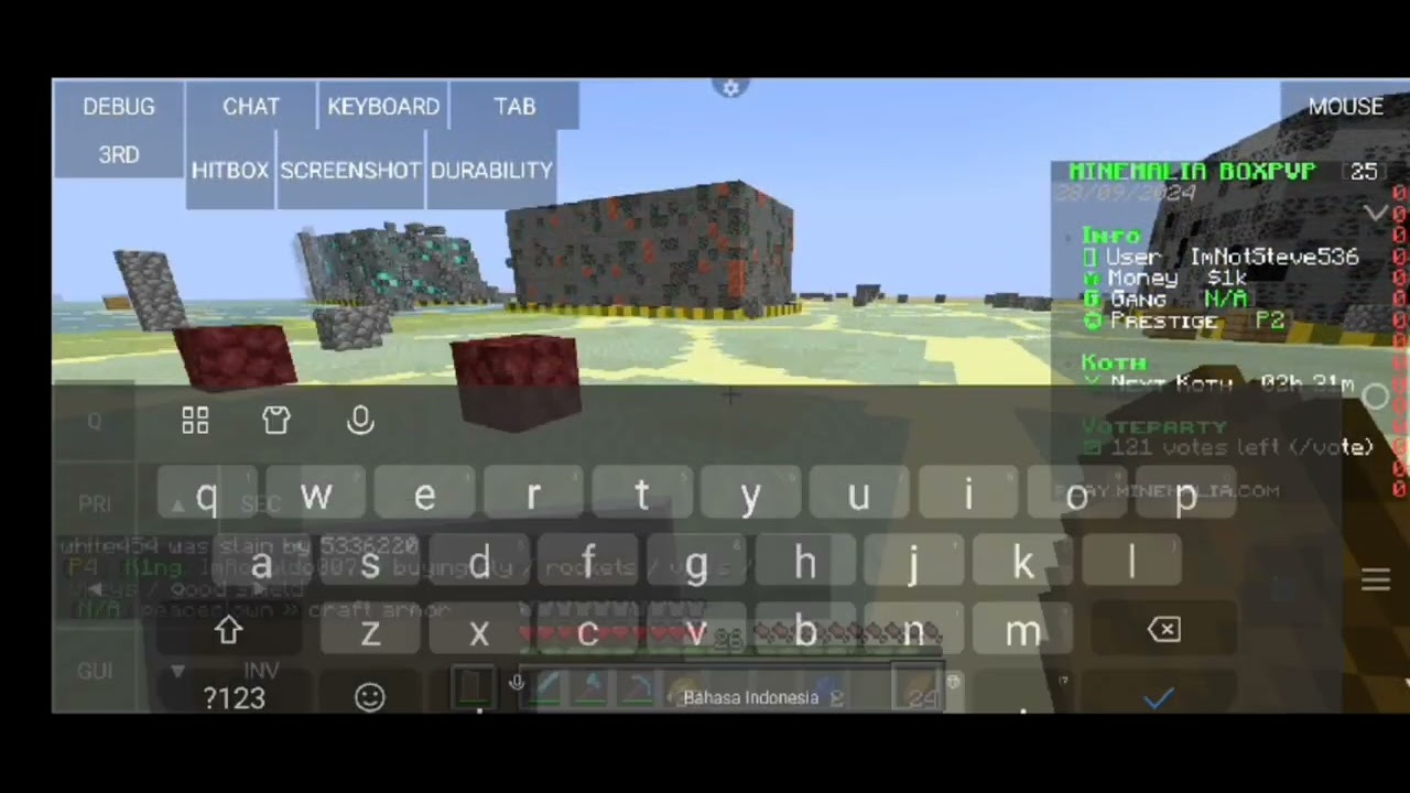 Playing Minecraft Minemalia BoxPvP (Part 4/4) [2 MINUTES!] - YouTube