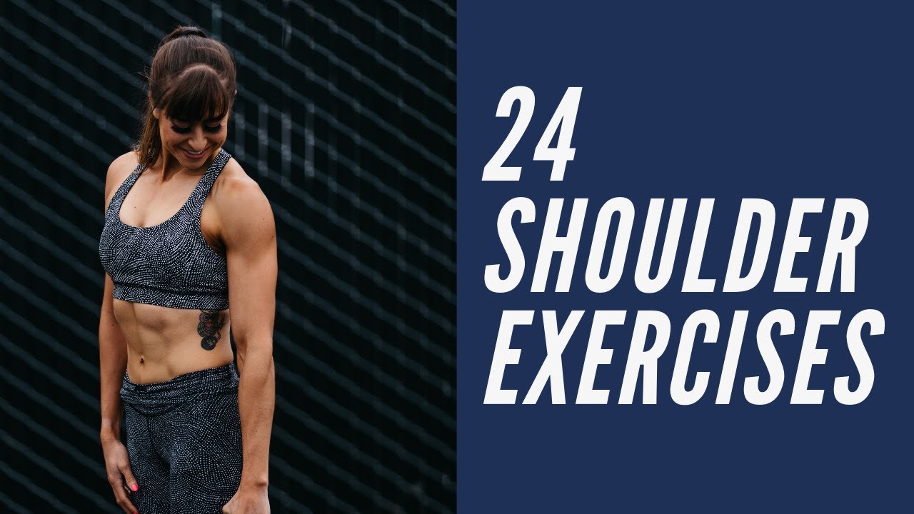 24 Shoulder Exercises for a Perfect Shoulder Workout Redefining Strength