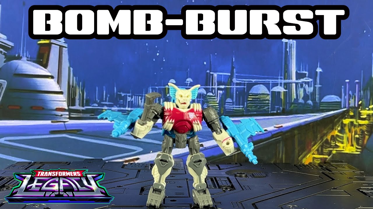 Transformers Legacy Core Class BOMB-BURST Review - YouTube