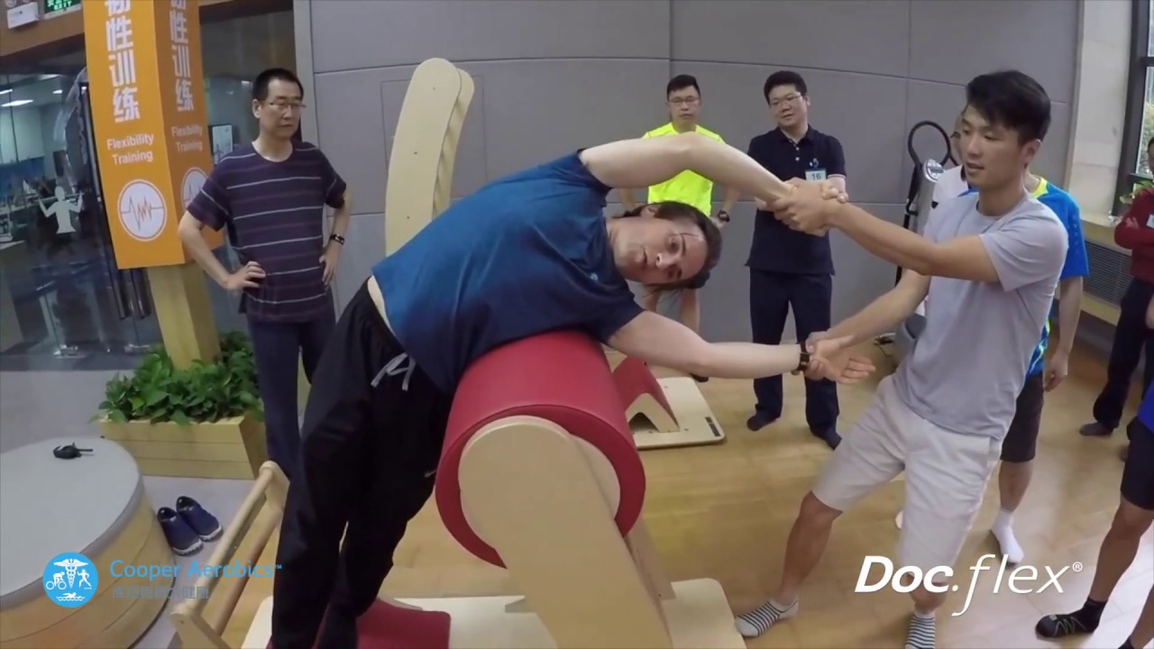 Cooper Aerobics in China with Doc flex - YouTube