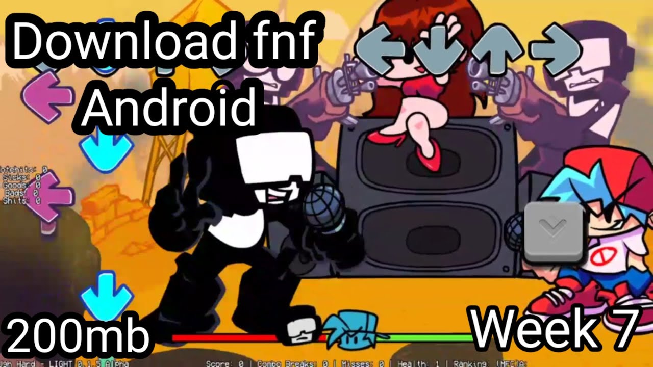 Download Fnf week 7 android (fnf vs tankman hard mode indonesia) - YouTube