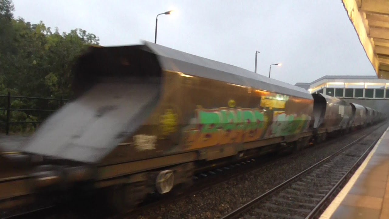 Freightliner Class 66 no: 66518 @ Chepstow {603O} 03/10/2019. - YouTube
