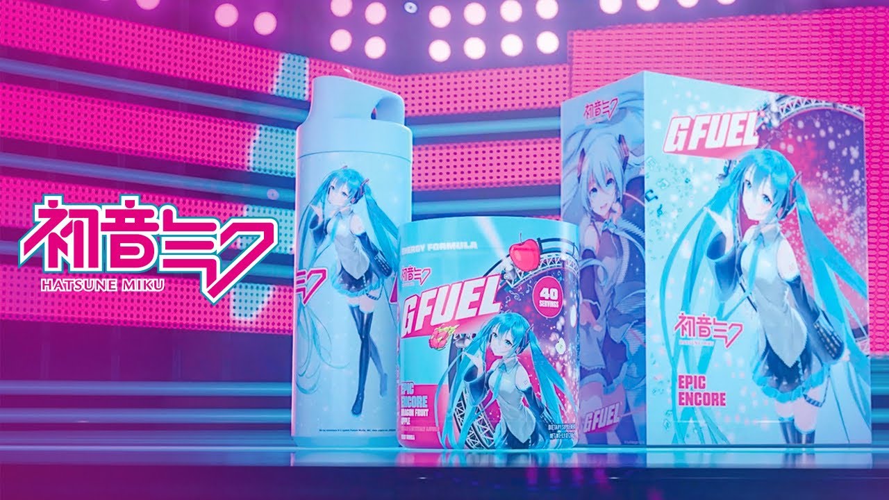 Hatsune Miku X G FUEL 🩷 - YouTube