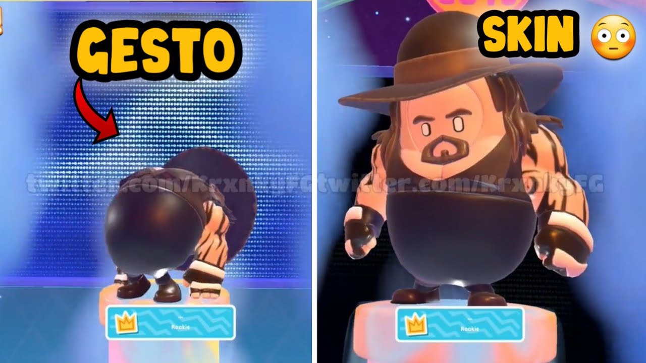 COMO CONSEGUIR el GESTO y la SKIN del UNDERTAKER en FALL GUYS 😨 || WWE ...