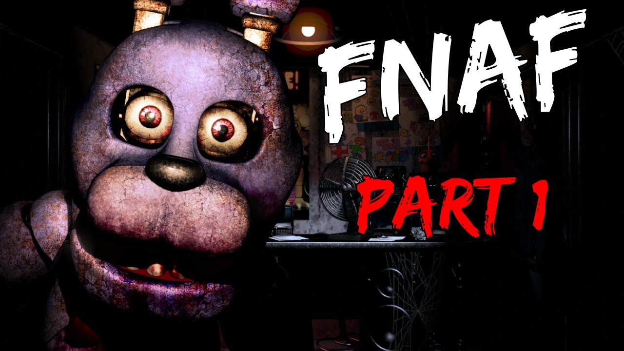First time playing FNAF 1 - YouTube