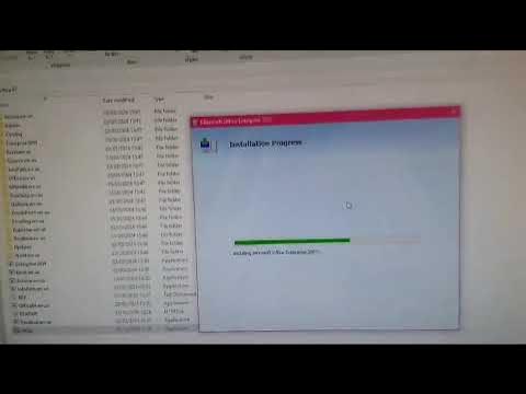 installation of Ms office 2007 - YouTube
