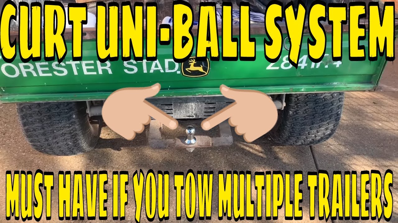 CURT UNIVERSAL TRAILER BALL SYSTEM / A MUST HAVE TOOL IF YOU TOW ...