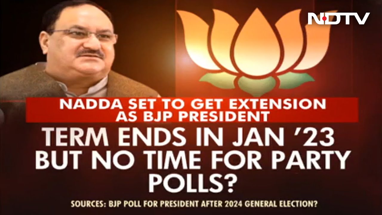 With 2024 Election Ahead, JP Nadda May Get Extension In BJP Top Post ...