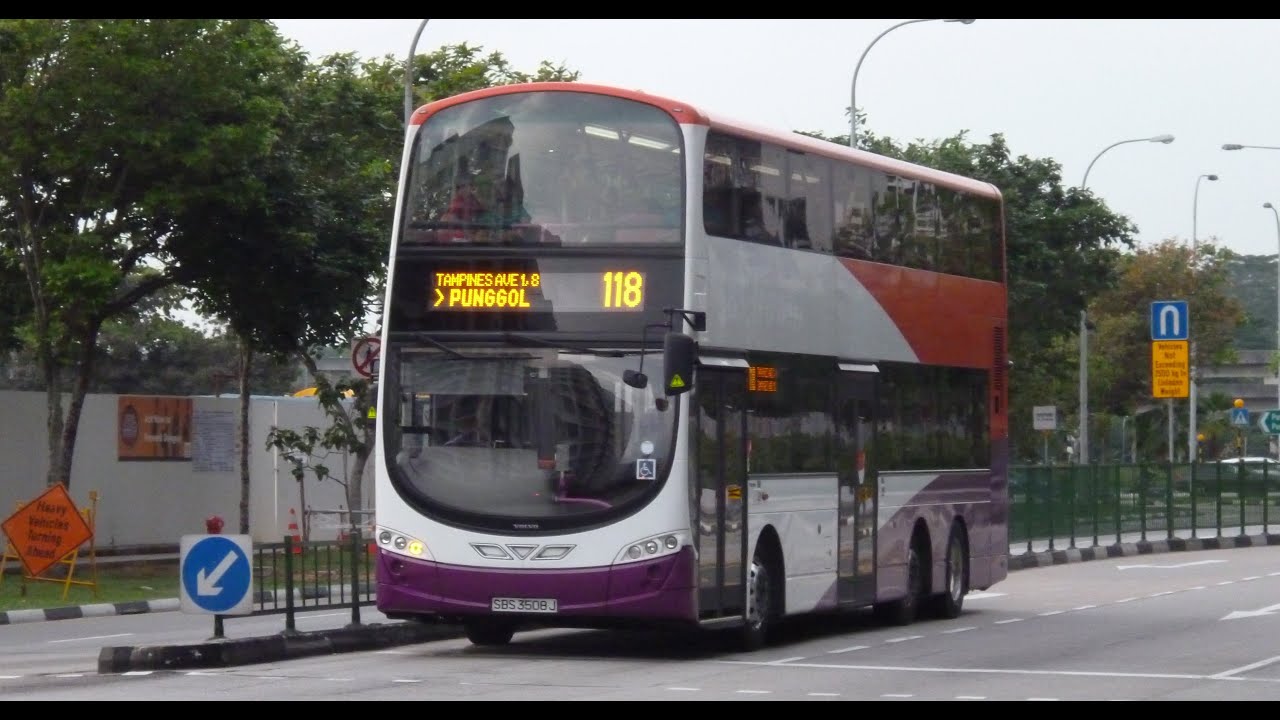(Former) SBS Transit Bus Service 118 Timelapse - YouTube