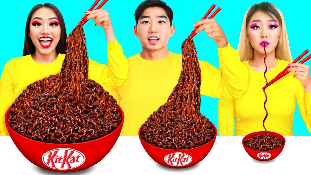 تحدي لوحة كبيرة أو متوسطة أو صغيرة | أفكار مجنونة للطبخ ToonDO ...