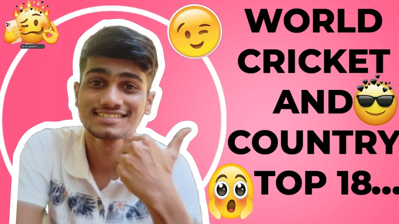 india Sign language world cricket and country top 18... - YouTube