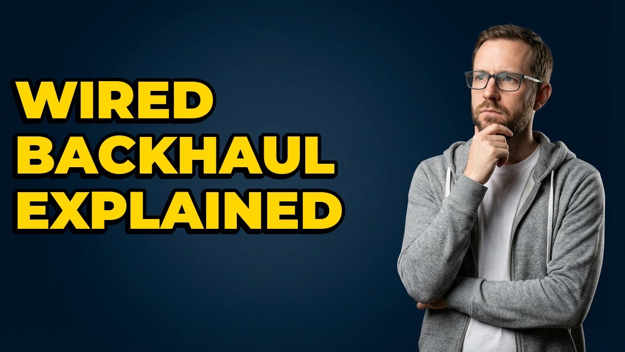 How Does Cell Tower Backhaul Interface With Wired Networks? - YouTube