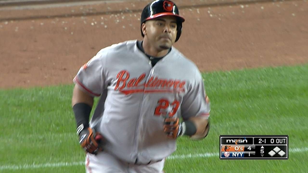 Cruz belts his 40th home run of the season - YouTube