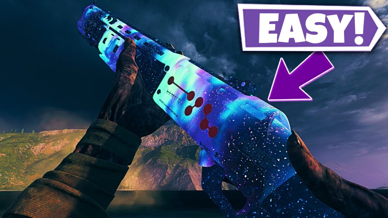 Mw3 Zombies How To Unlock Borealis Camo Easy Youtube