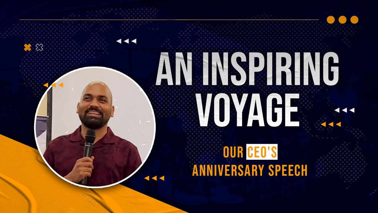 An Inspiring Voyage : Our CEO's Anniversary Speech - YouTube