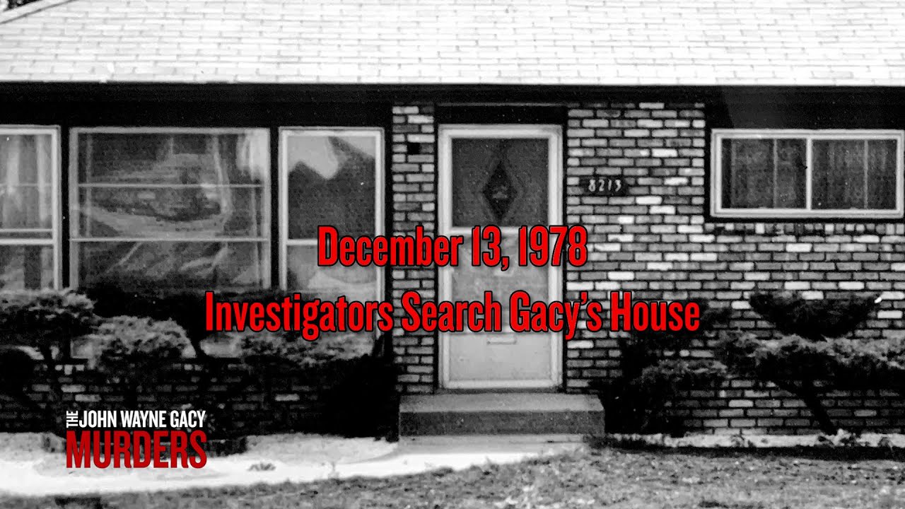 DEC 13, 1978 Investigators Search Gacy's House - Gacy Murders ...