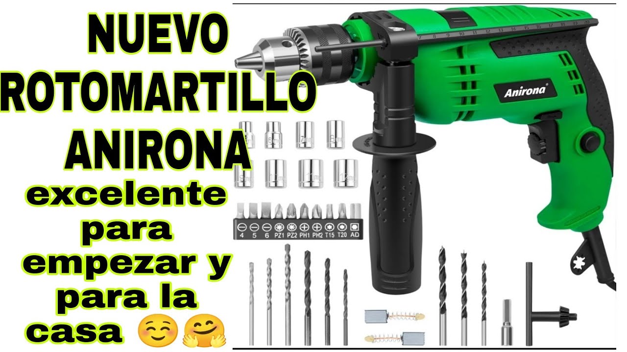 ROTO MARTILLO ANIRONA DE 650 WATS - YouTube