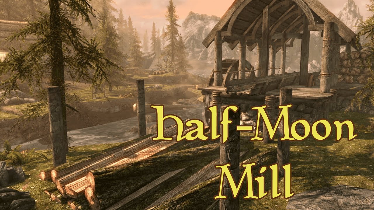The Peaceful Horror of Half-Moon Mill | The Elder Scrolls V: Skyrim ...