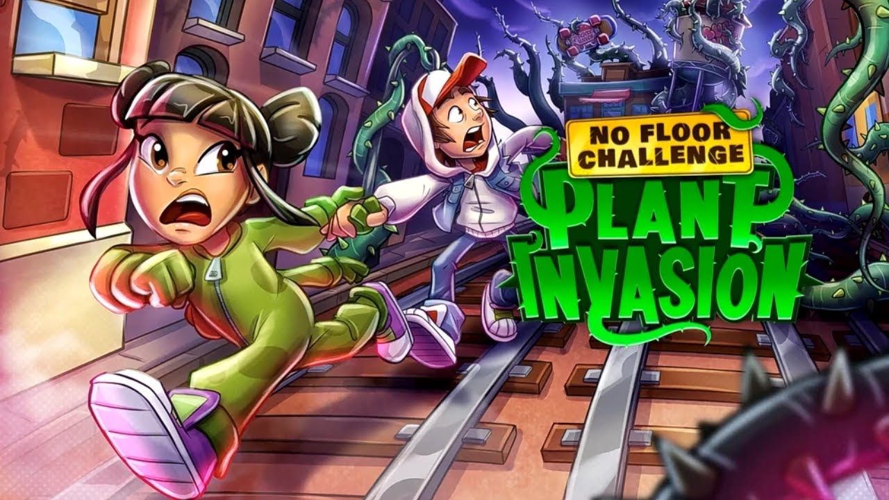 Subway Surfers #943: No Floor Challenge / Plant Invasion #12: Subway ...