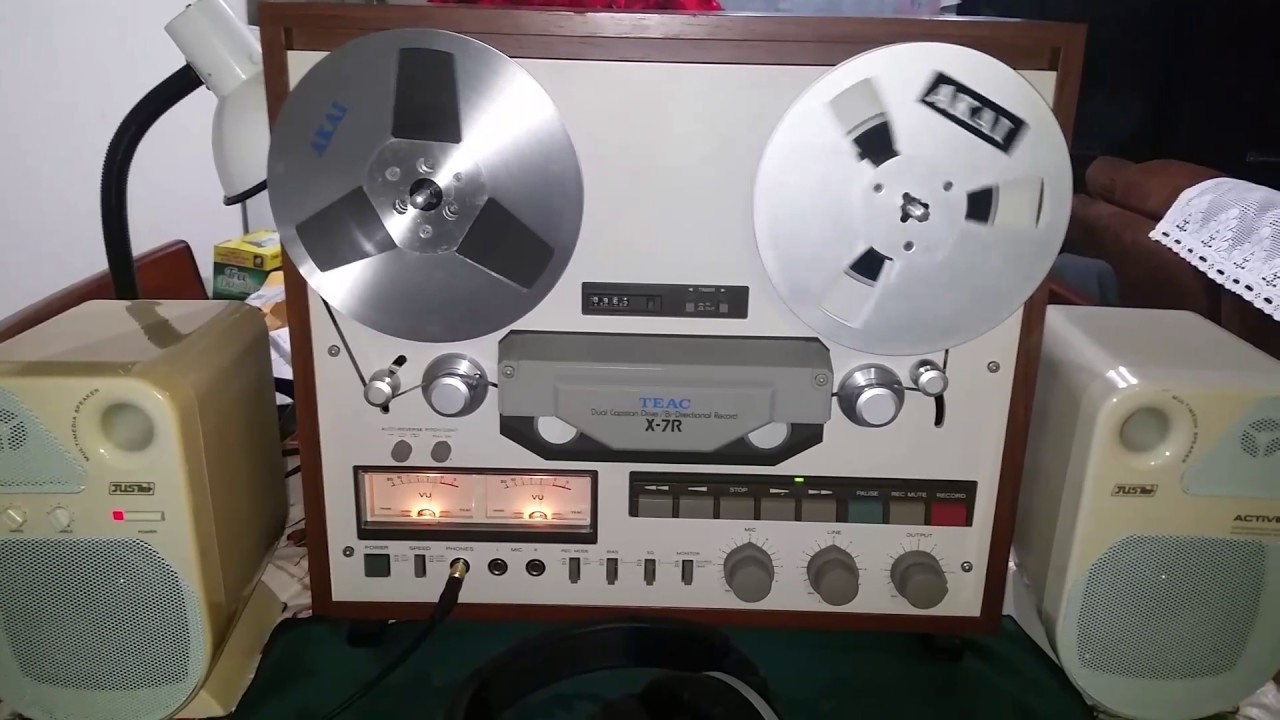REEL TO REEL TEAC X7R STEREO - YouTube