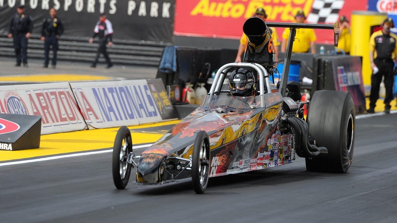 Grant Durie powers to the WIN in Top Dragster at the NHRA Arizona ...