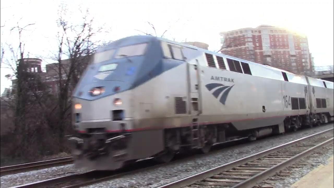 MVI 7343 amtrak P020 in alexandria va - YouTube