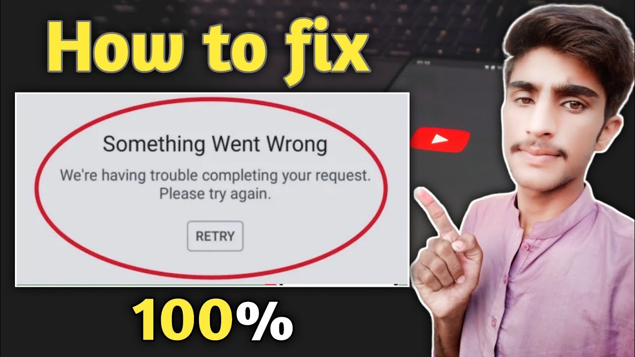 facebook something went wrong | How to fix it - YouTube