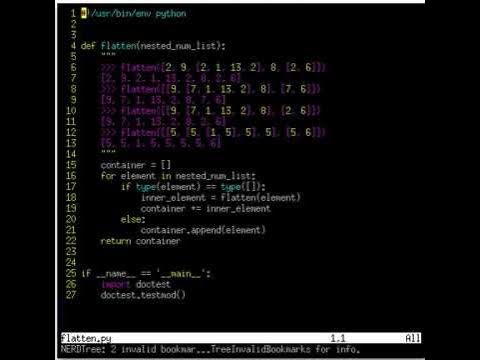 Learn Recursive Function in Python #2 (flatten.py) - YouTube
